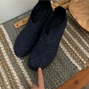 bernie mev. | Shoes | 2 For Bundle And Save Bernie Mev Navy Woven ...